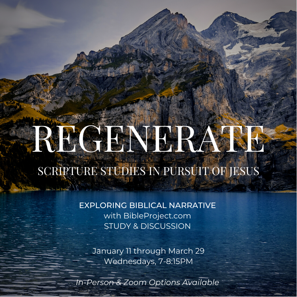REGENERATE: Scripture Studies in Pursuit of Jesus - Liminal Church of ...
