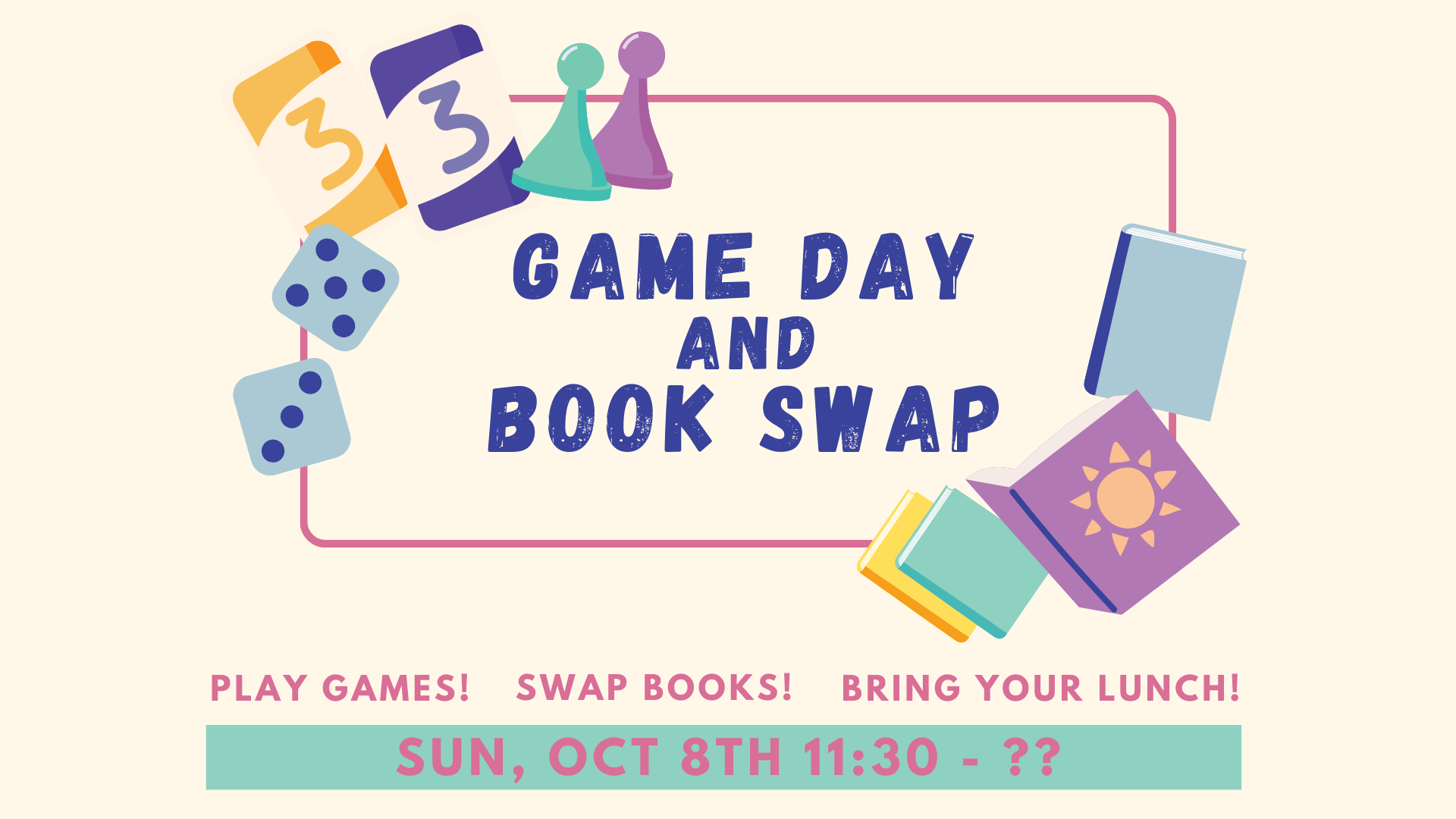 Game Day & Book Swap - Liminal Church of Ventura
